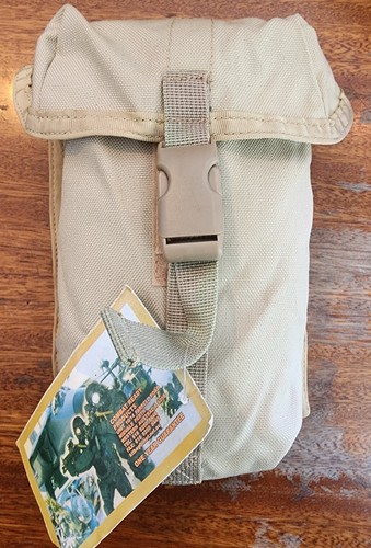 Australian Kitbag Desert Sand Tan Nylon Medium Webbing Canteen Pouch ...