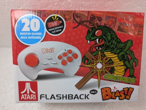 Atari Flashback Blast! Centipede Plug/Play Controller/Console, 20 Games ...