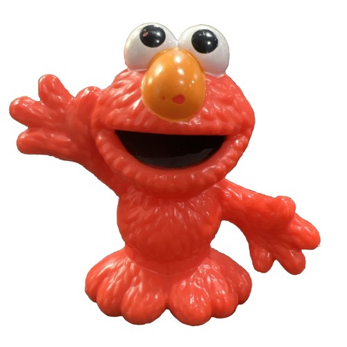 Sesame Street Workshop - Waving Elmo - 2013 2.75" Figure Toy Hasbro | eBay