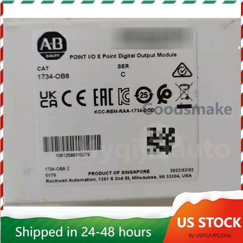 Allen-Bradley 1734-OB8 Point I/O Digital Output Module 10612598310279| eBay