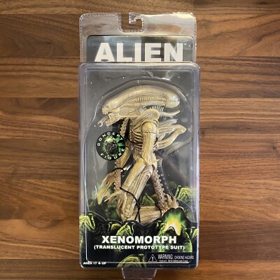 NECA Alien Xenomorph Translucent Prototype Suit Action Figure | eBay