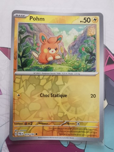 Carte Pokemon POHM 074/193 REVERSE EV2 Ecarlate et Violet PAL FR NEUF ...