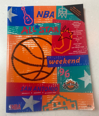 San Antonio 1996 NBA All-Star Weekend Official Programme Michael Jordan ...