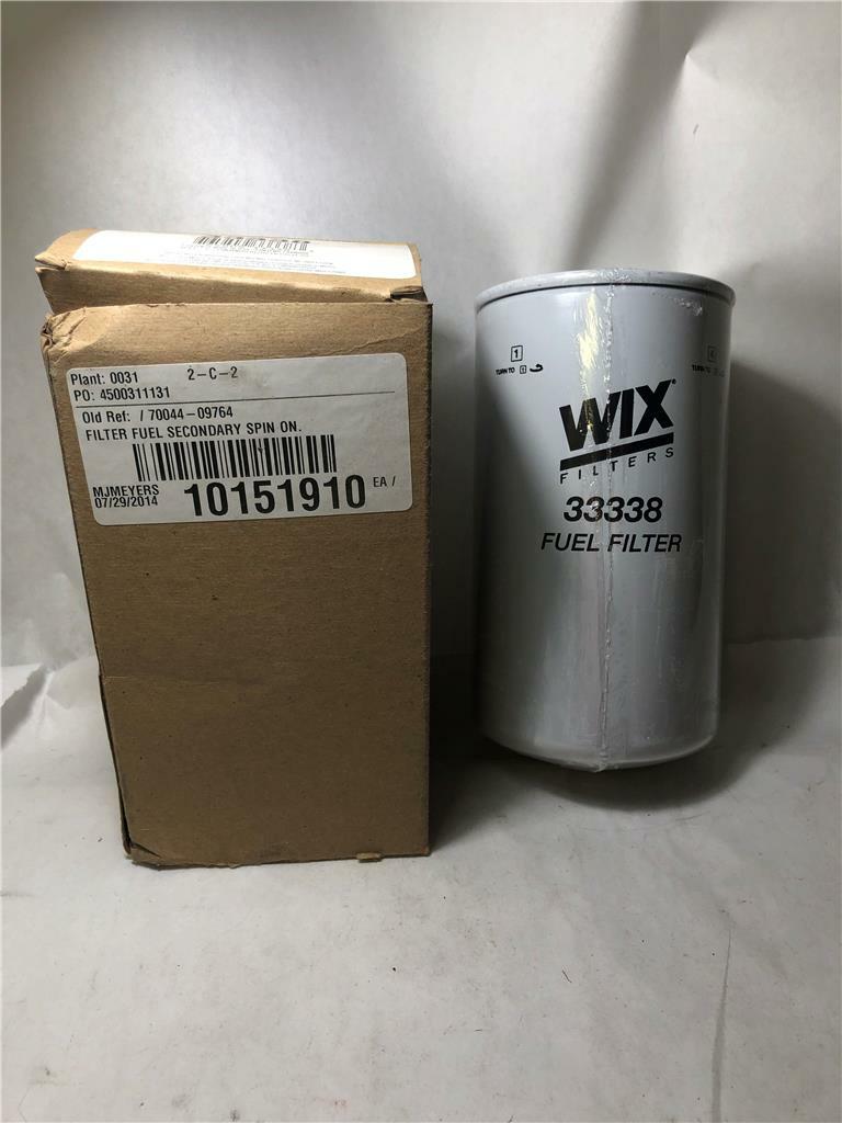 WIX 33338 - Fuel filter cross reference
