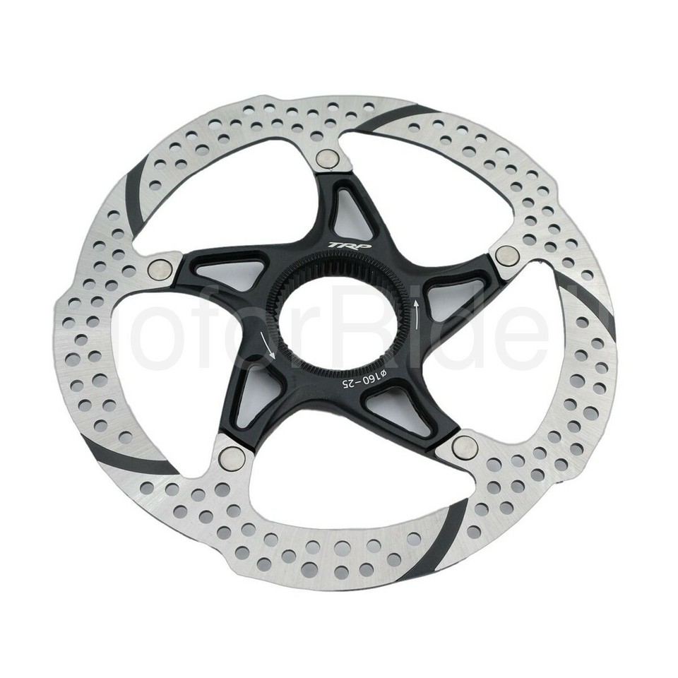 TRP TRP-25 140mm/160mm/180 Centerlock Bike Disc Brake Rotor Heat ...