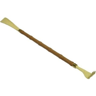 NEW SET OF 2 LONG HANDLE SHOE HORN & BACK SCRATCHER MASSAGER TOOL ...