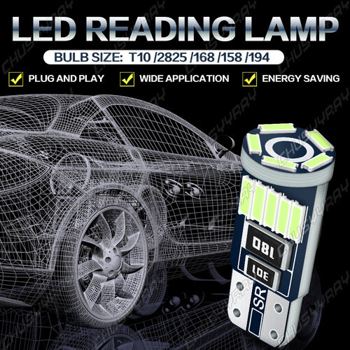 2pcs Led Interior Front Map Reading Lights For Ford Falcon AU BA BF FG1 ...