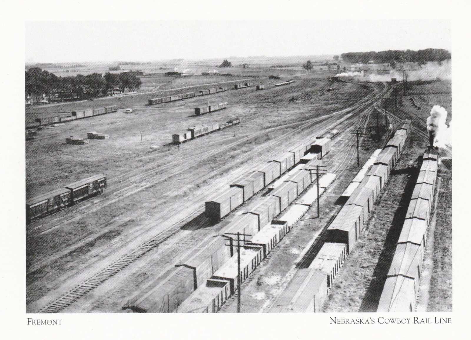*Nebraska-"The Fremont Railroad" /Started 1869/ (Postcard) (ID;6) | eBay