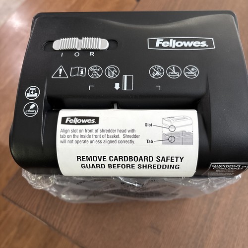 Fellowes Shredmate CRC 34035 Credit Card Cross Cut Shredder BLACK | eBay