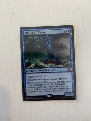 MTG - Master of Waves - FOIL NM | eBay Australia