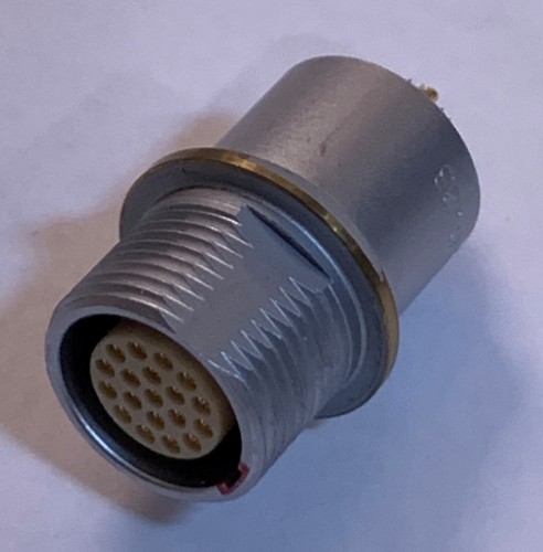 LEMO HEG.2B.319.CLLPV, 19 Pin Circ Push-Pull Conn SOCKET new but ...