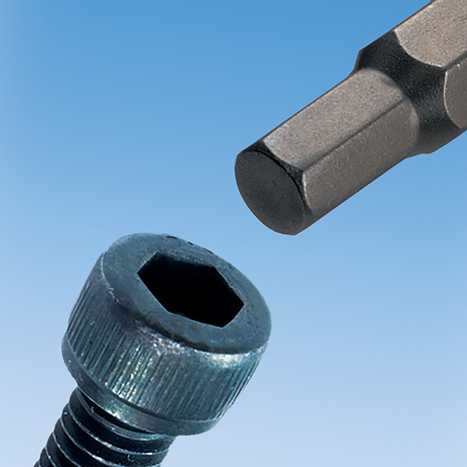 VESSEL HEX Screwdriver Set TD-6310HX with 10 bits Short Bit ...