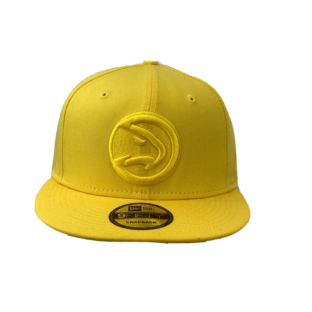 Yellow Atlanta Hawks Logo Ryan Hurst | Atlanta Hawks City Edition