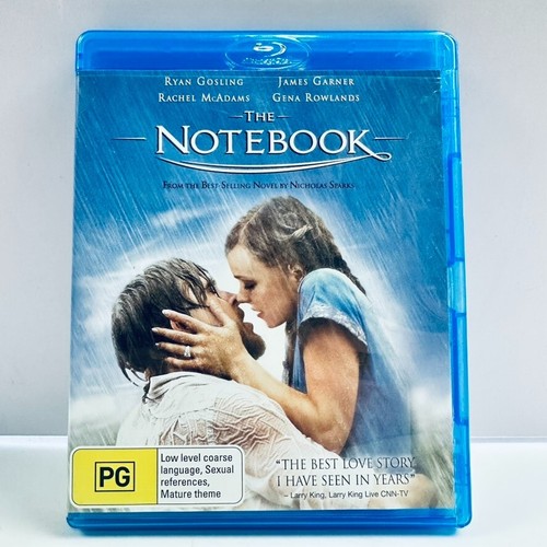 The Notebook (Blu-Ray 2004) Region B Drama Romance James Garner Gena ...