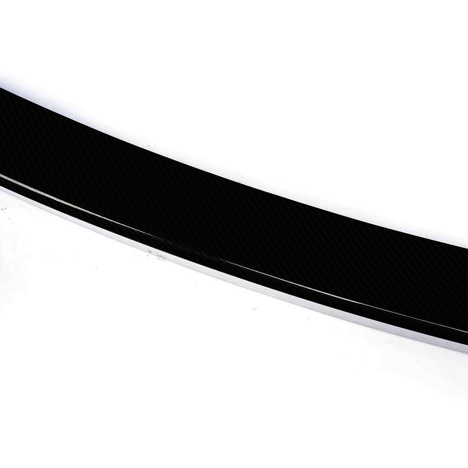 For Porsche Macan 2014-2017 Glossy Black Rear Middle Trunk Spoiler ...
