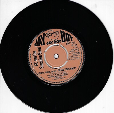 KC AND THE SUNSHINE BAND/(SHAKE SHAKE SHAKE) SHAKE YOUR BOOTY 45RPM ...