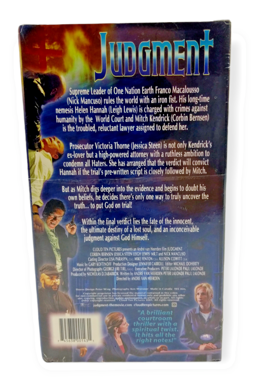 Judgment (VHS, 2001) New in Package Corbin Bernsen / Jessica Steen (Thriller) 745638001431| eBay