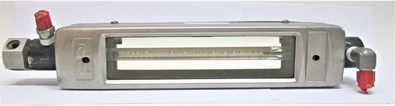 F&P FISHER & PORTER PRECISION BORE FLOWRATOR TUBE FP-1/4-20-g-5/81 | eBay