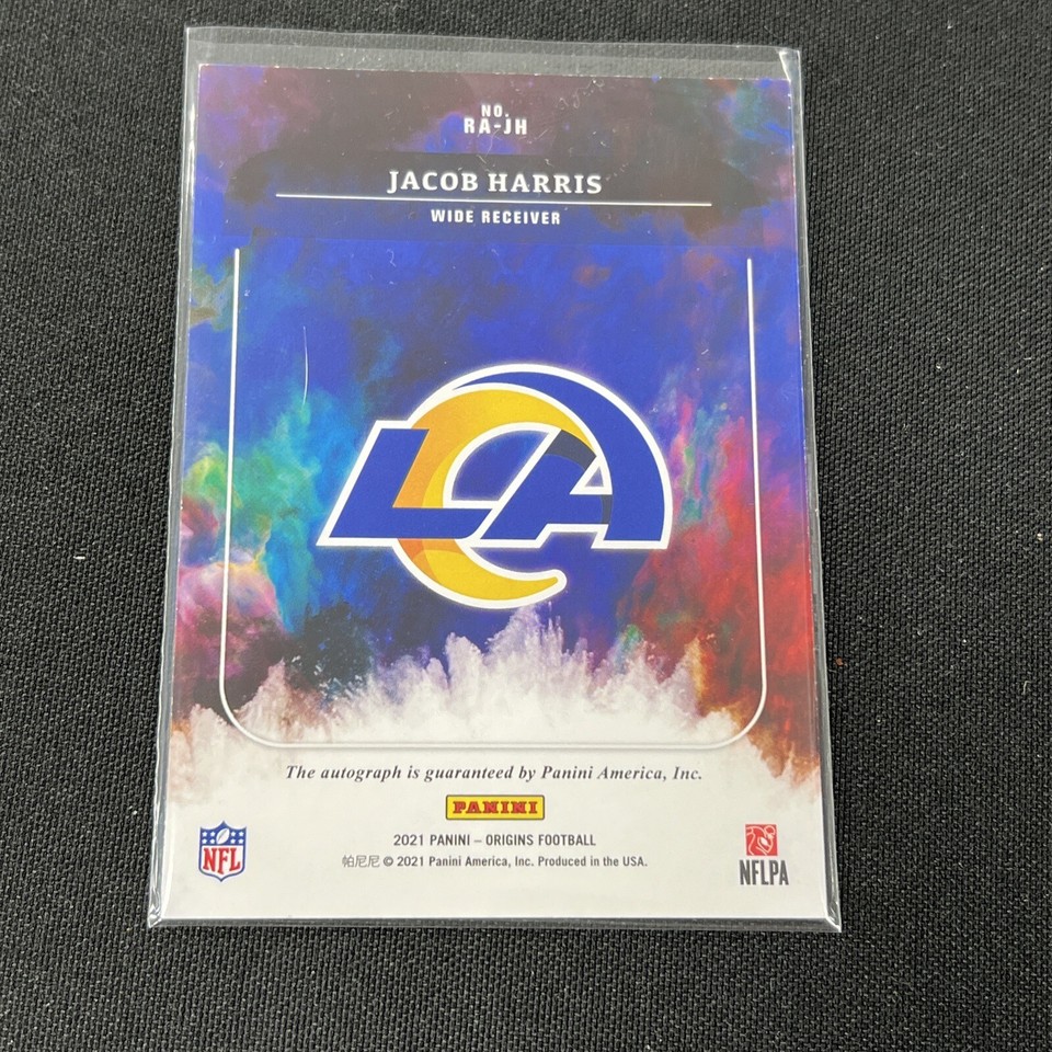 2021 Panini Origins Football Jacob Harris Auto Los Angeles Rams | eBay