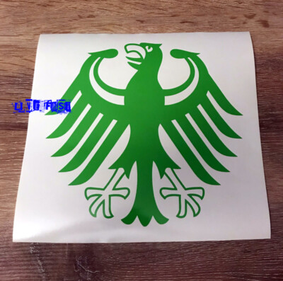 GERMAN EAGLE BUNDESADLER DECAL STICKER Bundeswehr deutsche flag coat of ...
