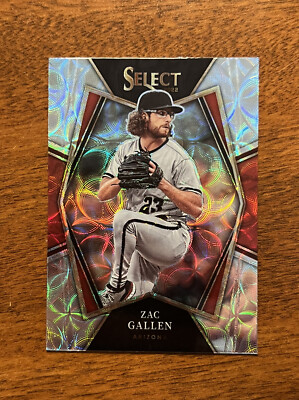 2022 Panini Select Baseball Scope #182 Zac Gallen Arizona Diamondbacks ...