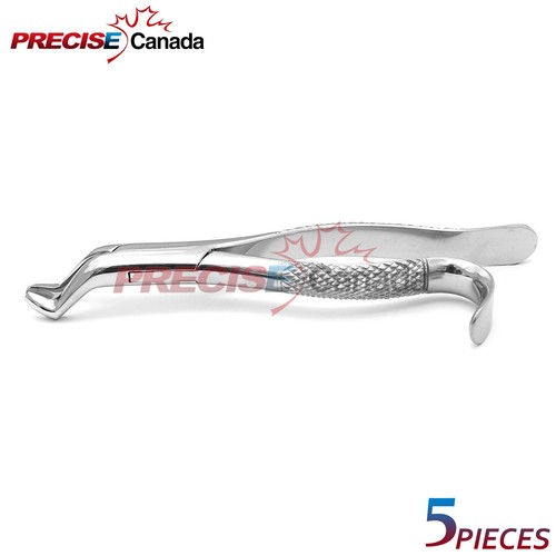 SET OF 5 EXTRACTING FORCEPS # 210H DENTAL INSTRUMENTS EXTRACTION ...