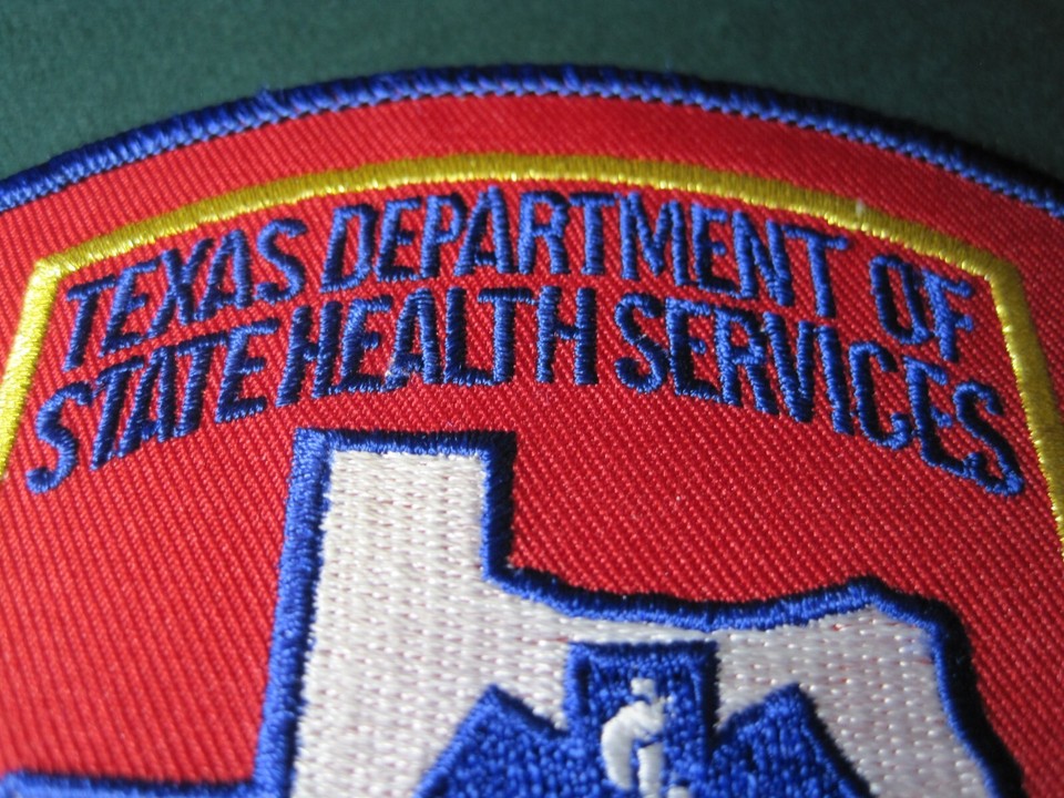 Texas Licensed Paramedic Patch Sew on Shoulder Size Full Color Great ...