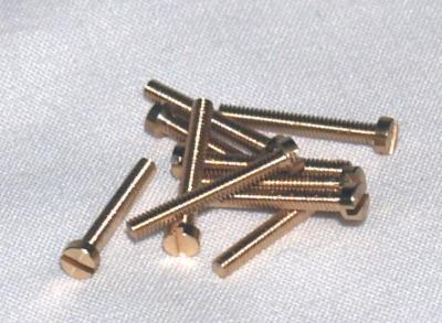 Screws 10BA Brass Cheese Head 1/2" long (Pkt of 10) | eBay Australia