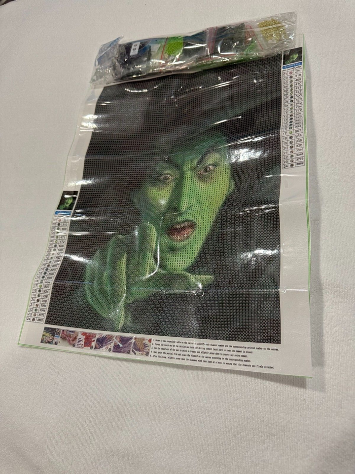 DIY Diamond Art Painting, Embroidery Kit Craft Wizard Of Oz Wicked ...