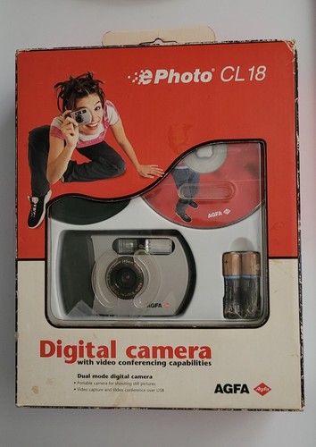 Agfa ePhoto CL18 Digital Camera With Video Conferencing | eBay