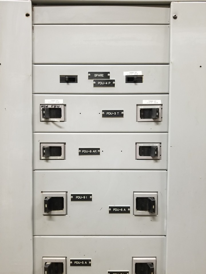 ITE 2000A 2000 Amp 480Y/277V 19 Space Switchboard Panelboard with 1200A ...