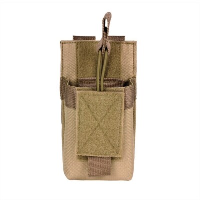 Tactical Tan MOLLE Pouch Fits Kenwood TH-D72A TH-K2AT HAM HT FRS GMRS ...