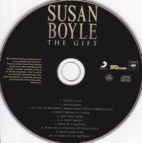 Susan Boyle - The Gift (CD, Album) (Near Mint (NM or M-)) - 3442425786 ...