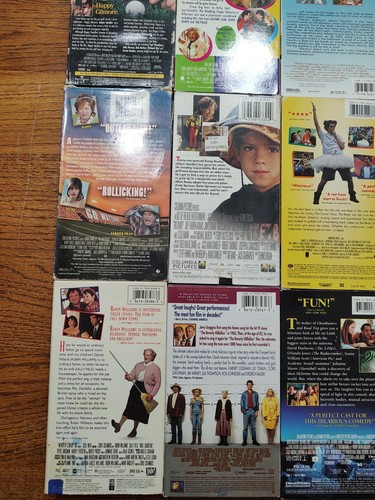 VHS Comedy LOT of 9 Movies Sandler Big Daddy Wedding Singer Waterboy ...