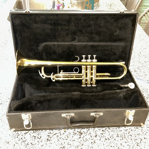 Vintage KING 600 Gold Brass Trumpet in Bb w/ KING 7C Mouthpiece & Hard ...