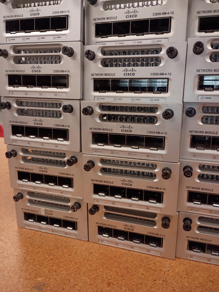 lot of 20 Cisco C3850-NM-4-1G Switch Expansion Modules | eBay