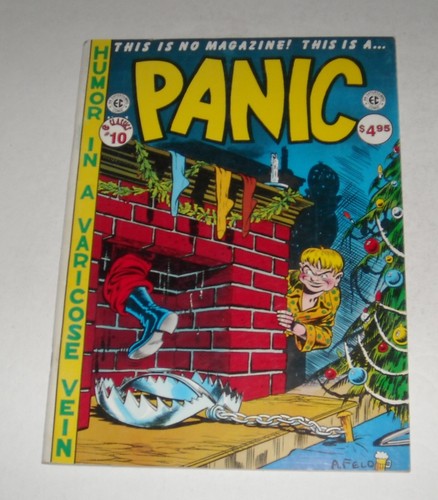 EC CLASSICS # 10 PANIC RUSS COCHRAN 1987 REPRINT HUMOR COMIC MAGAZINE ...