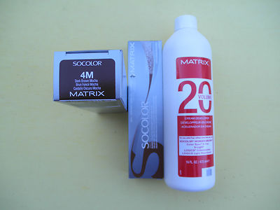TWO 4M MATRIX SOCOLOR HAIRCOLOR PLUS ONE 16oz DEVELOPER NEW! | eBay