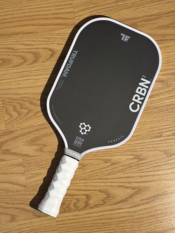 CRBN 3 TruFoam TF3 Genesis Pickleball Paddle TF Elongated Hybrid | eBay