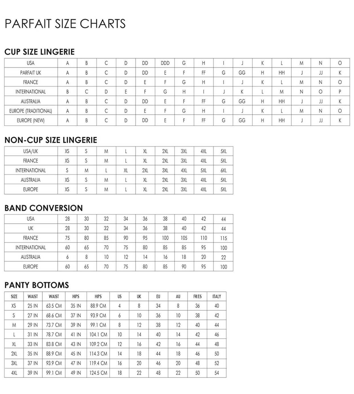 PARFAIT BY AFFINITAS Casey Plunge Molded U/W Bra Womens Sz 34D ...