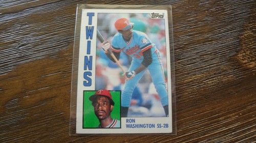 1984 TOPPS # 623 RON WASHINGTON BASEBALL CARD | eBay