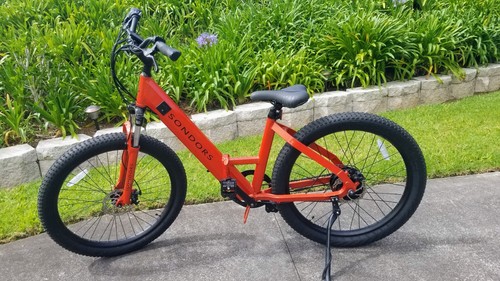 Sondors hardly-used folding e bike for sale, includes fender-rack-bag ...