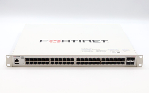 Fortinet FortiSwitch FS-448E-FPOE 48-Port PoE+ Gigabit Managed Switch W ...