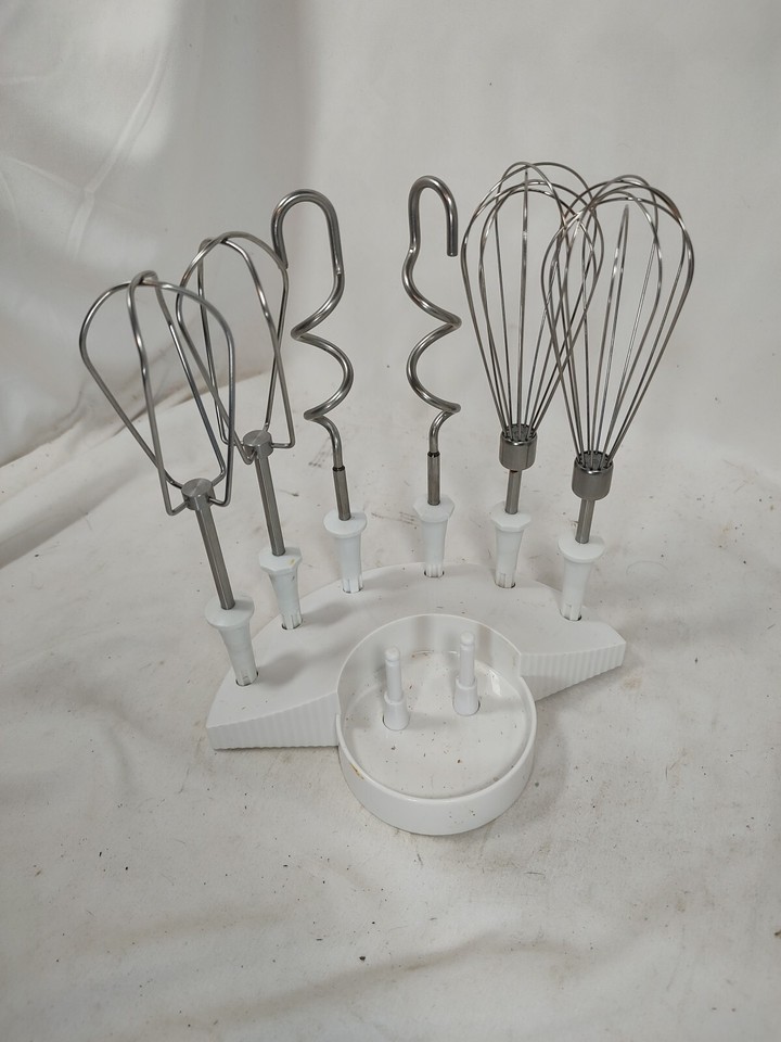 Oreck Vertical 5-spd Hand Mixer with Caddy and 6 Attachments | eBay