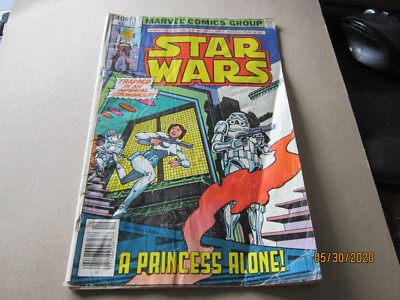 STAR WARS A PRINCESS ALONE Marvel Comic book Vintage 1979 | eBay