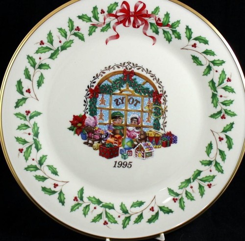 Lenox Vacances Annuel Noël Collectionneur Plaque 1995 | eBay