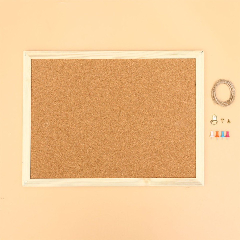 Notice Board for Home Office Photo Backdrop Boards Products Cork | eBay ...