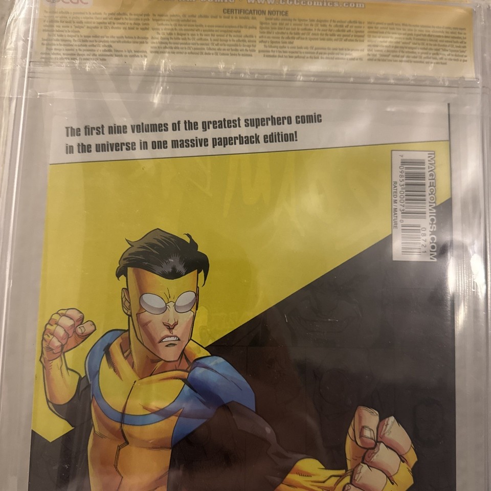 Signed Walking Dead #87 CGC SS 9.8 SDCC San Diego Comic Con 2011 ...