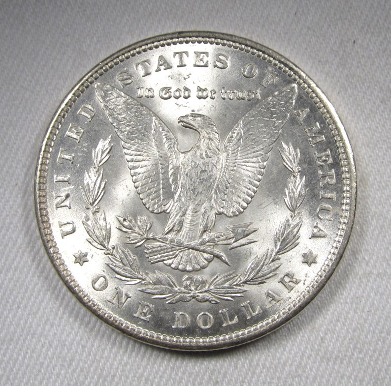 1890 Silver Morgan Dollar UNC Coin AN360 | eBay UK