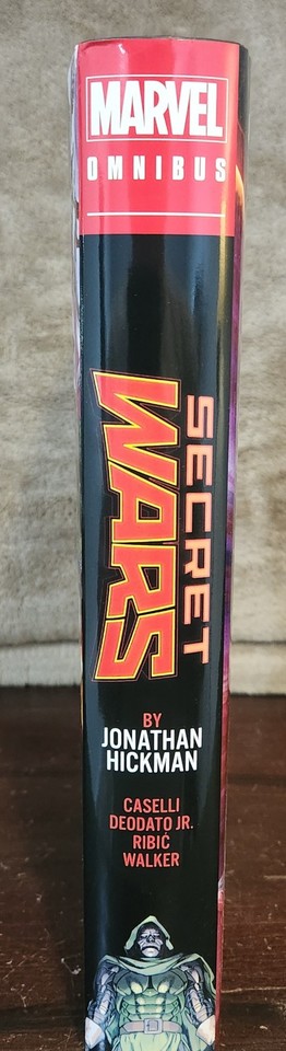 Secret Wars Jonathan Hickman Omnibus HC Avengers Hulk Spider-Man Marvel ...